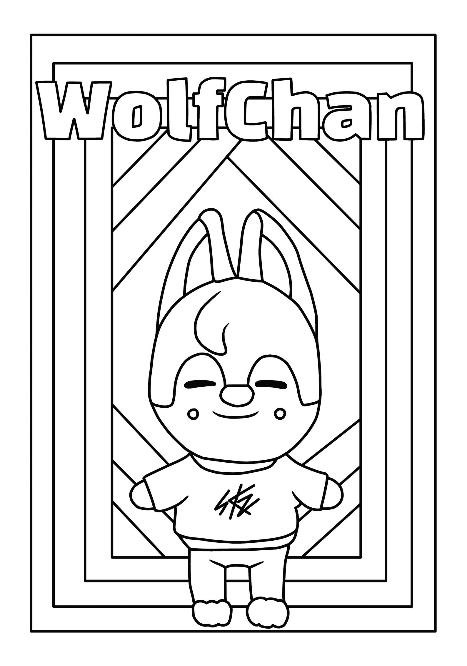 SKZOO Coloring Book - Etsy