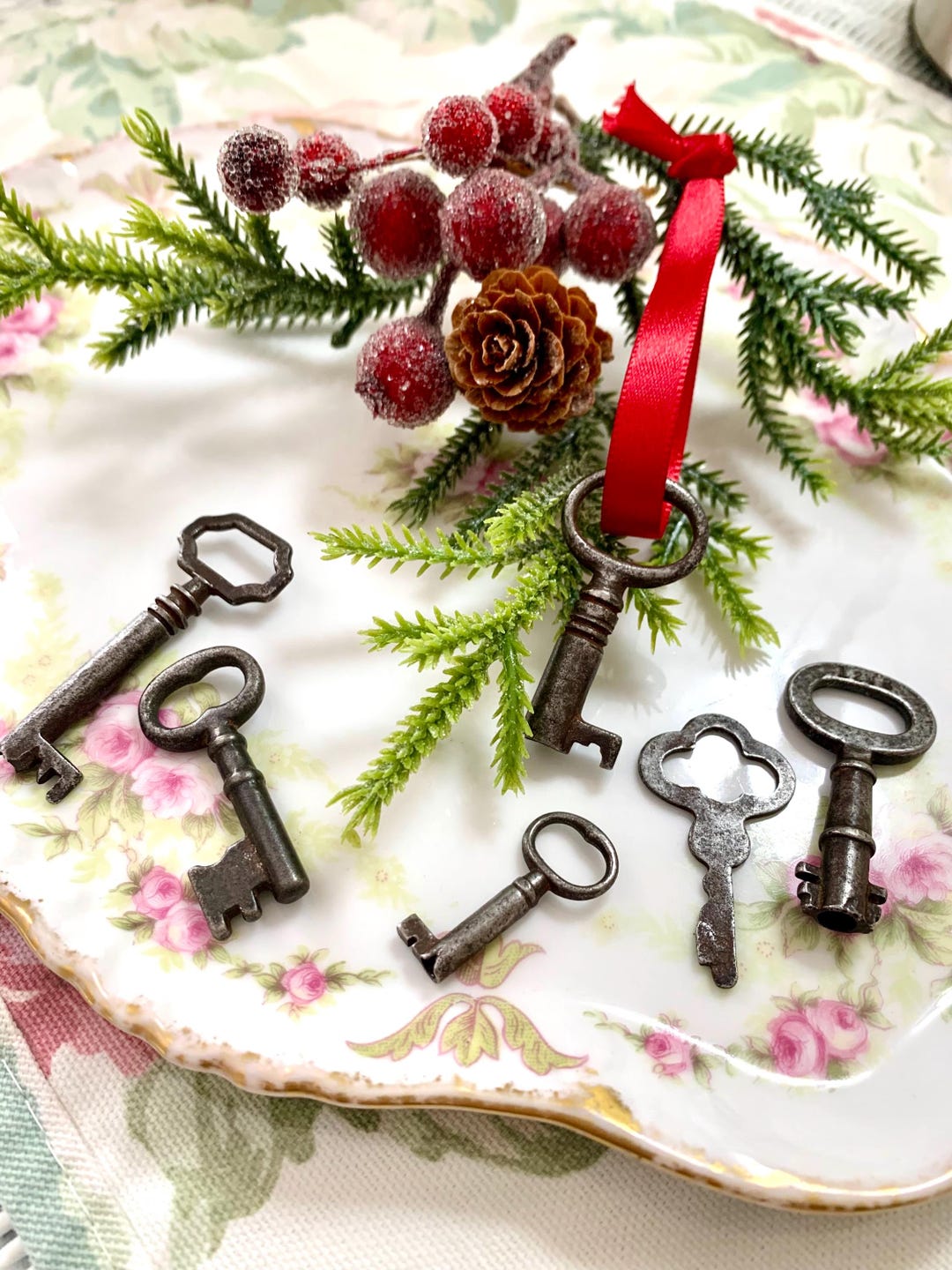 Vintage Skeleton Type Keys X 6 c. 1890s 1940s Includes Shipping - Etsy