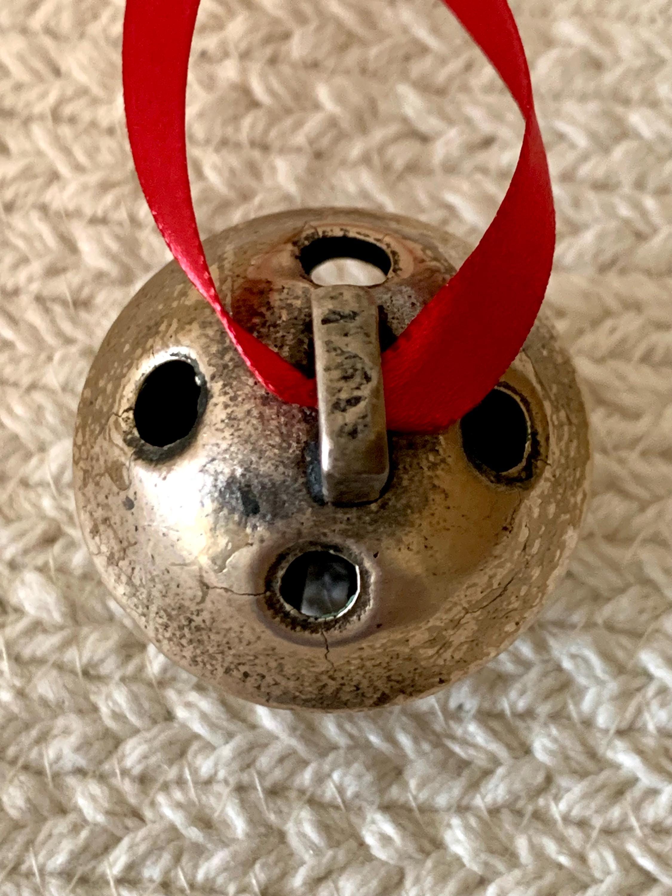 Antique Brass Sleigh Bell Number 4 Petal Style c. Late 1800s Early ...