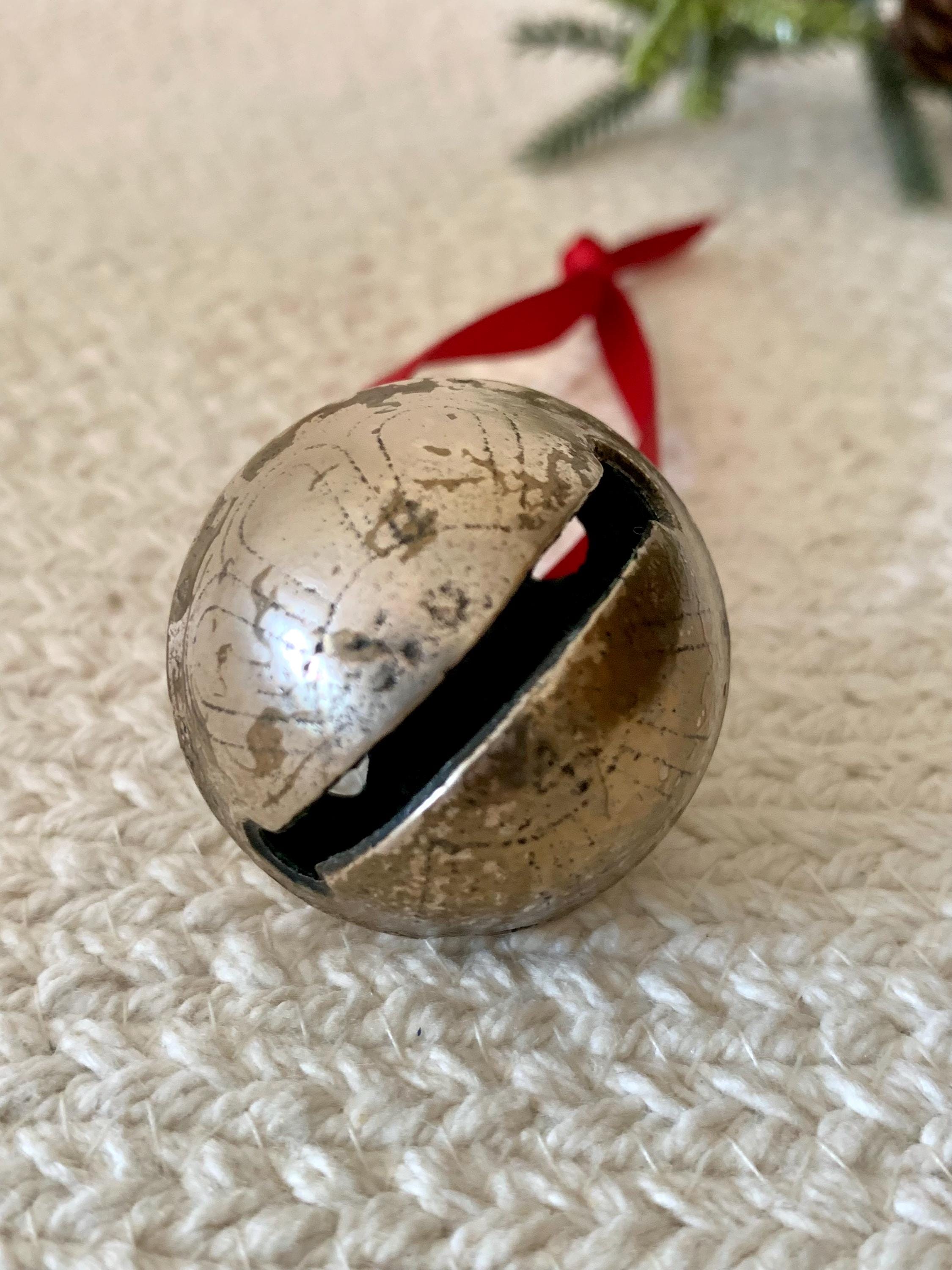 Antique Brass Sleigh Bell Number 4 Petal Style c. Late 1800s Early ...