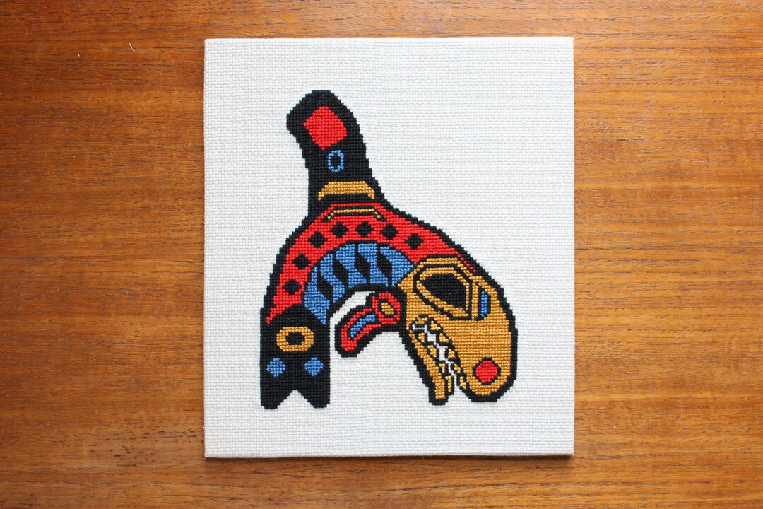 First Nations Northwest Coast Native Breaching Orca (killer Whale) - 9 ...