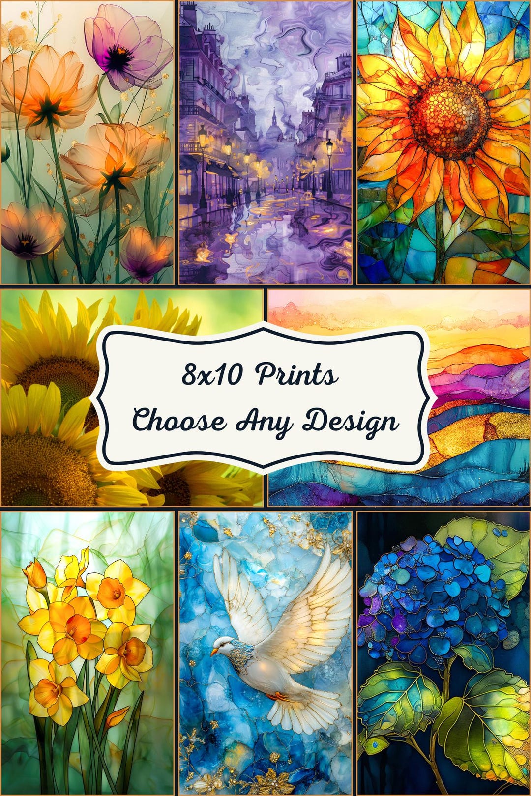 Custom 8x10 Prints | Choose Any Artzydreams Designs, Mix and Match Wall ...