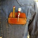 Pocket Protector Leather Pocket Protector Tools Holder Leather Tools ...