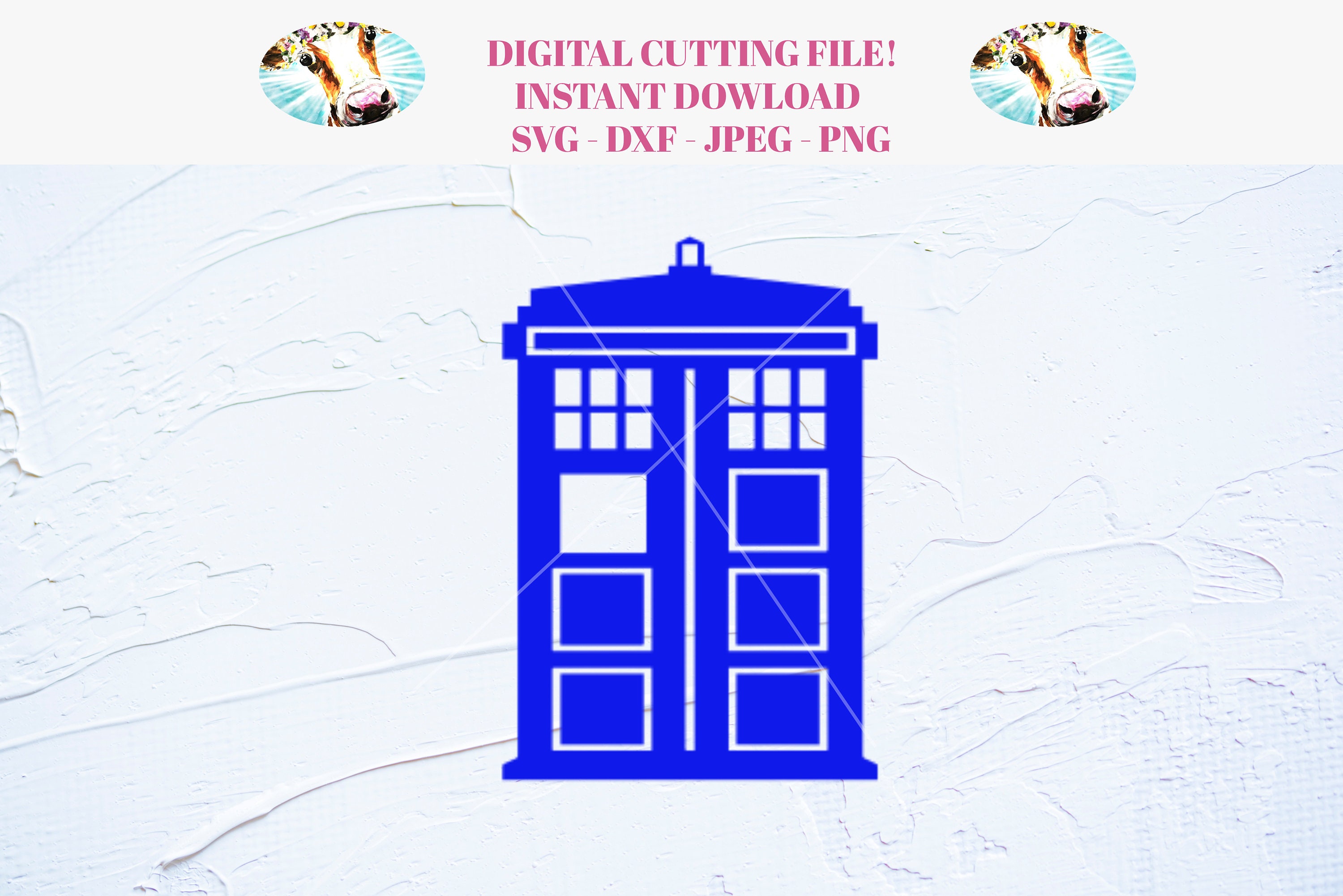 Tardis Silhouette Cameo