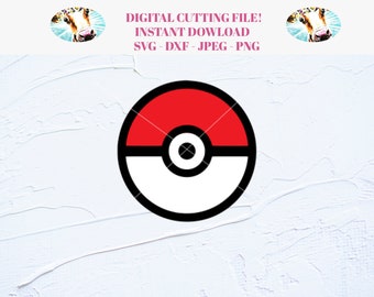 Pokeball Cricut File | Etsy