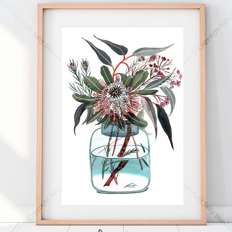 Australian Native Print - Etsy Australia