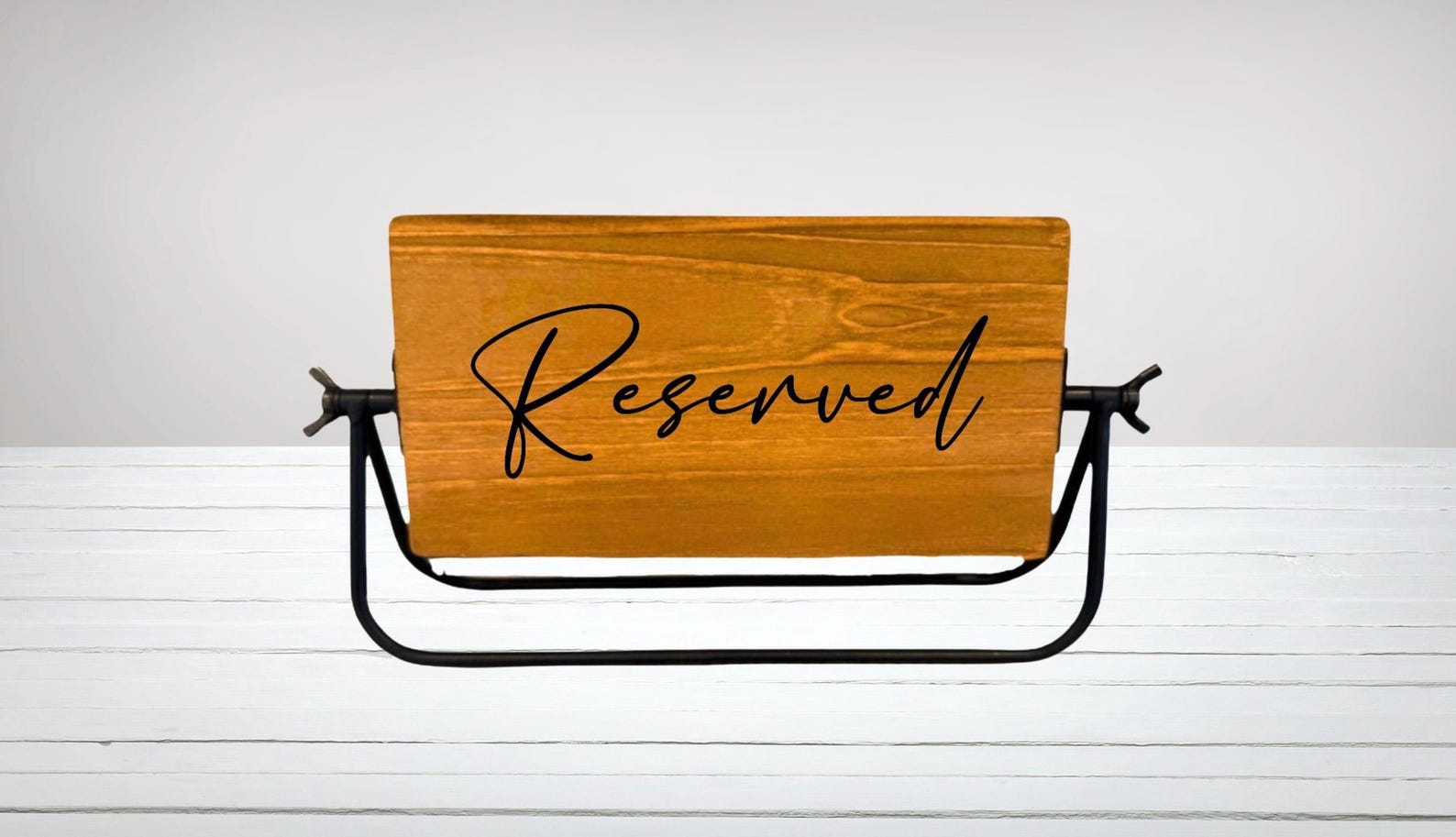 Charming Rustic Wood Reserved Sign, Perfect for Your Wedding - Etsy