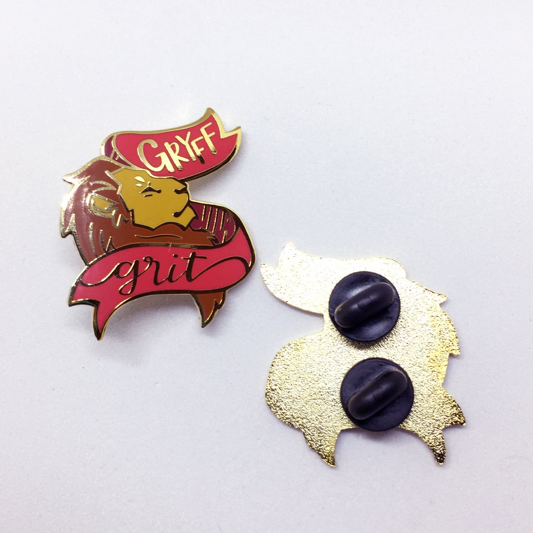 Gryff Grit Enamel Pin - Etsy