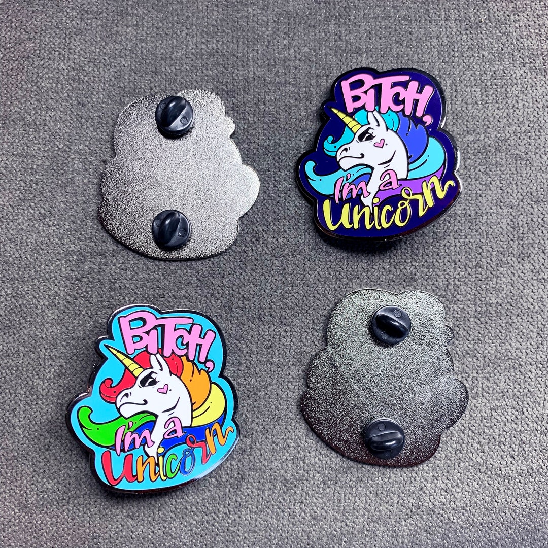 Unicorn - Enamel Pin - Etsy