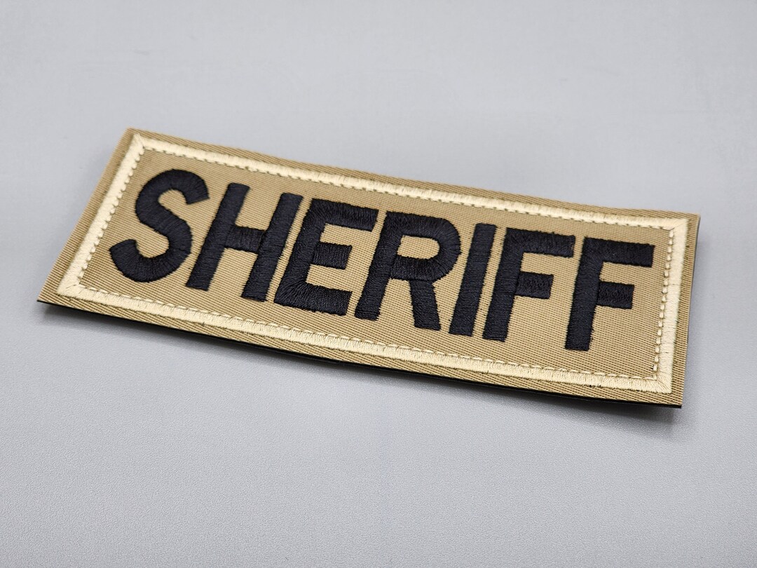 5” X 2” Panel Patch, Embroidered Name Tag, Iron-on/hook & Loop Custom ...