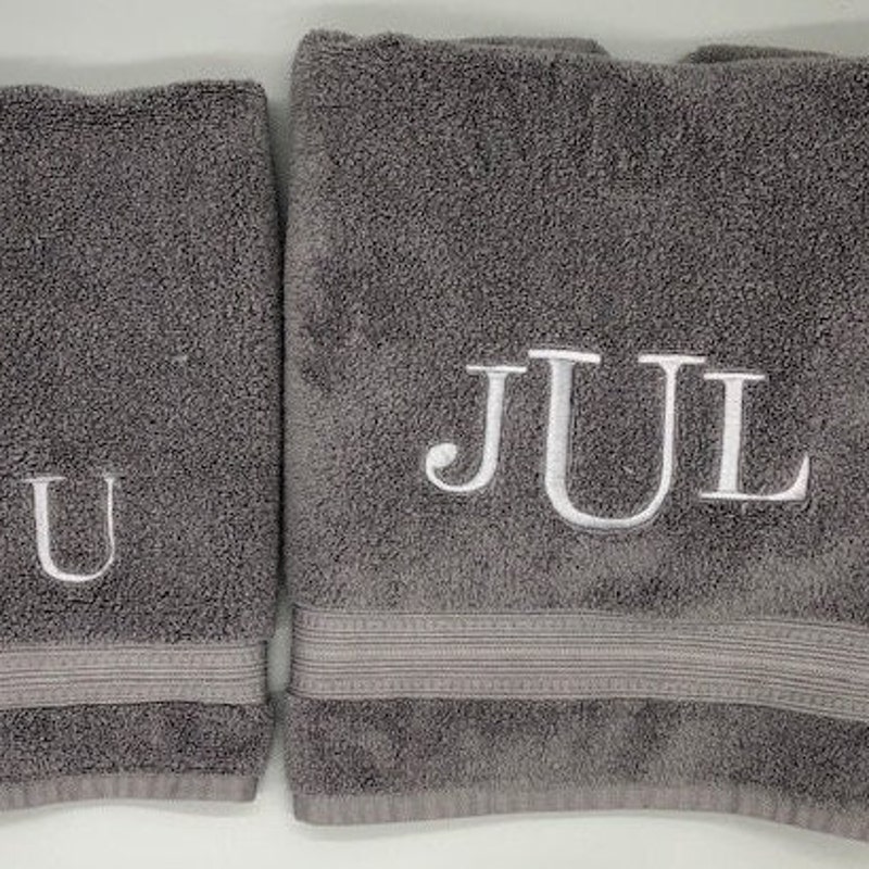 Monogrammed Towels - Etsy