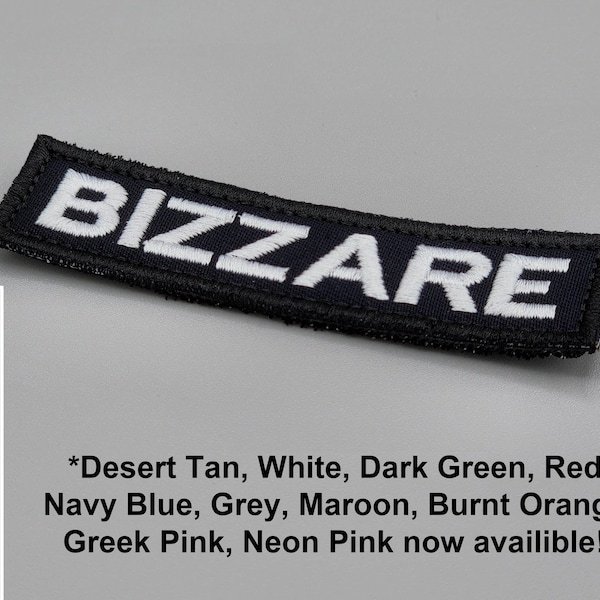Custom Name Patch 4 - Etsy
