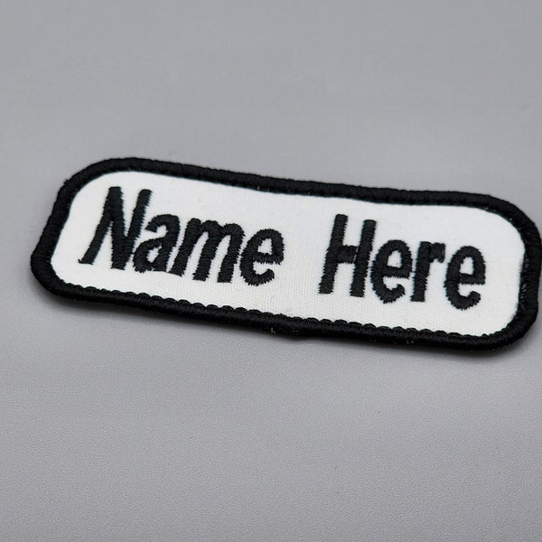 Mechanic Name Patch - Etsy Canada