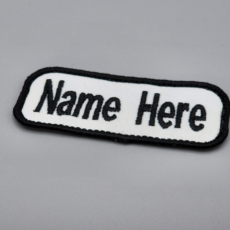 Mechanic Name Patch - Etsy Canada