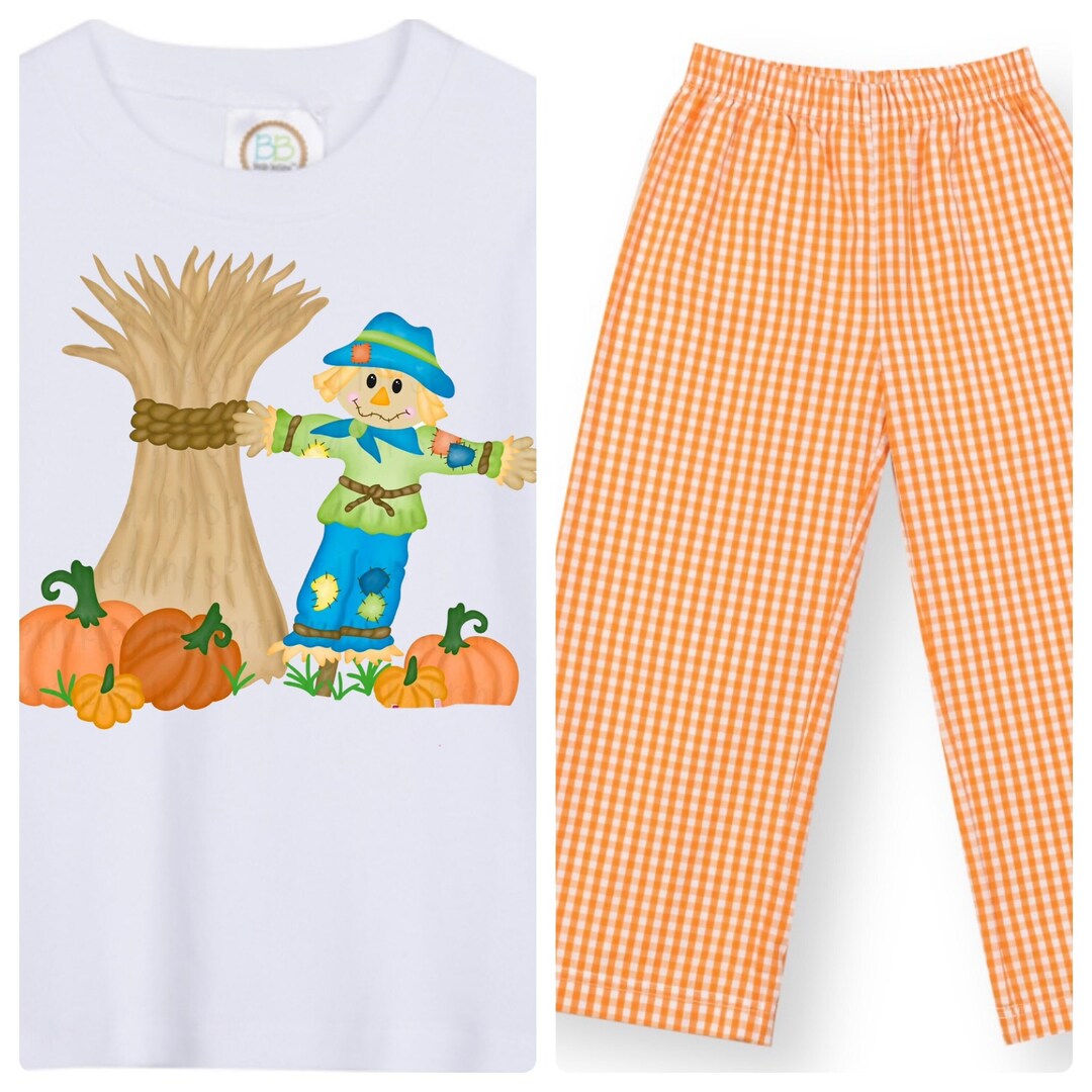 Fall Scarecrow Pants Set - Etsy