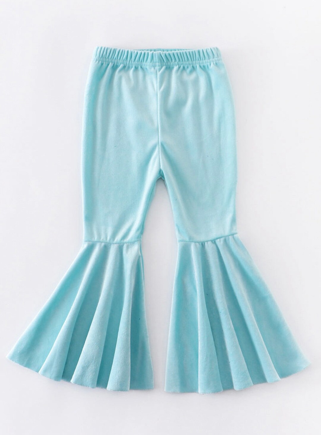 Girls Mint Blue Bell Bottoms - Etsy