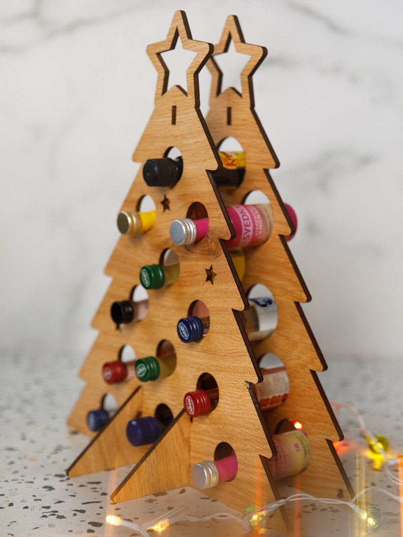 Spirits Tree Liquor Beer Wine Tree Christmas Tree With | Etsy