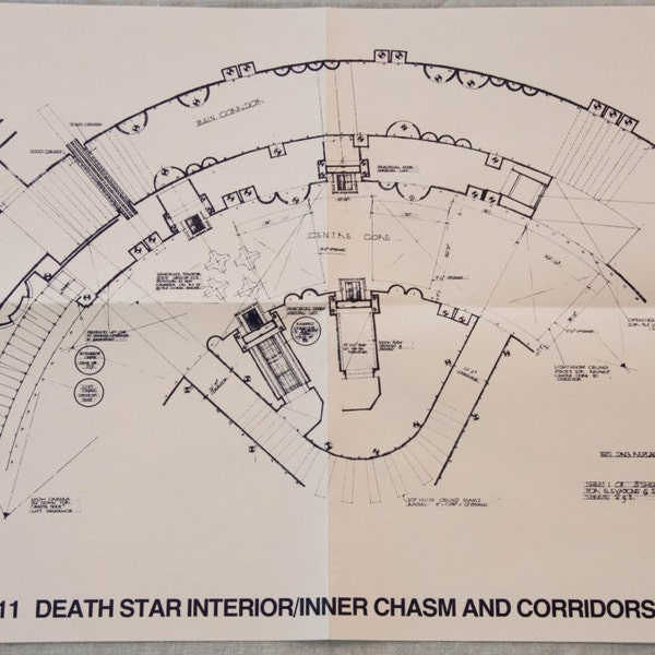 Death Star Blueprint - Etsy
