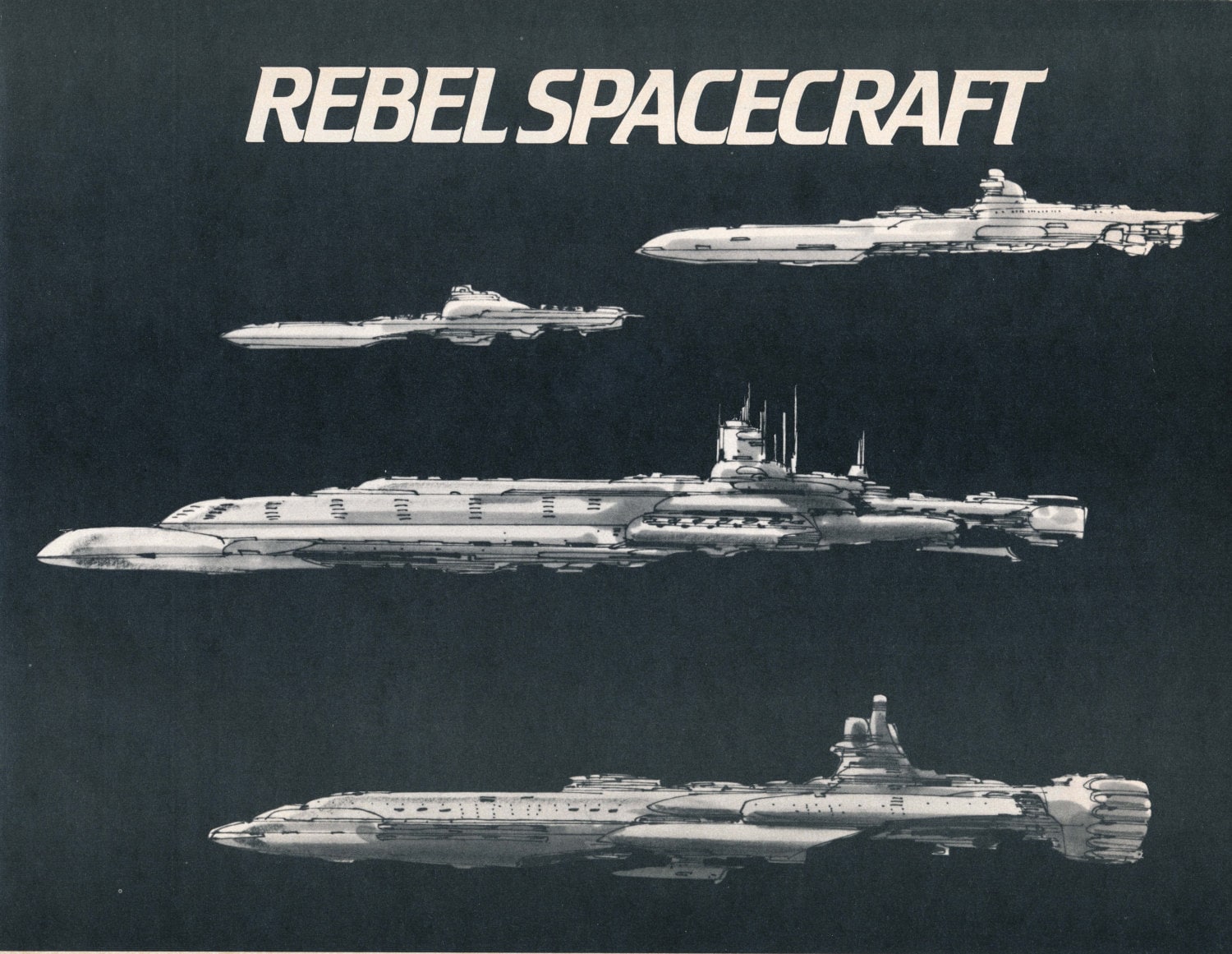 Star Wars Rebel Spacecraft Original 1983 Return of the Jedi - Etsy