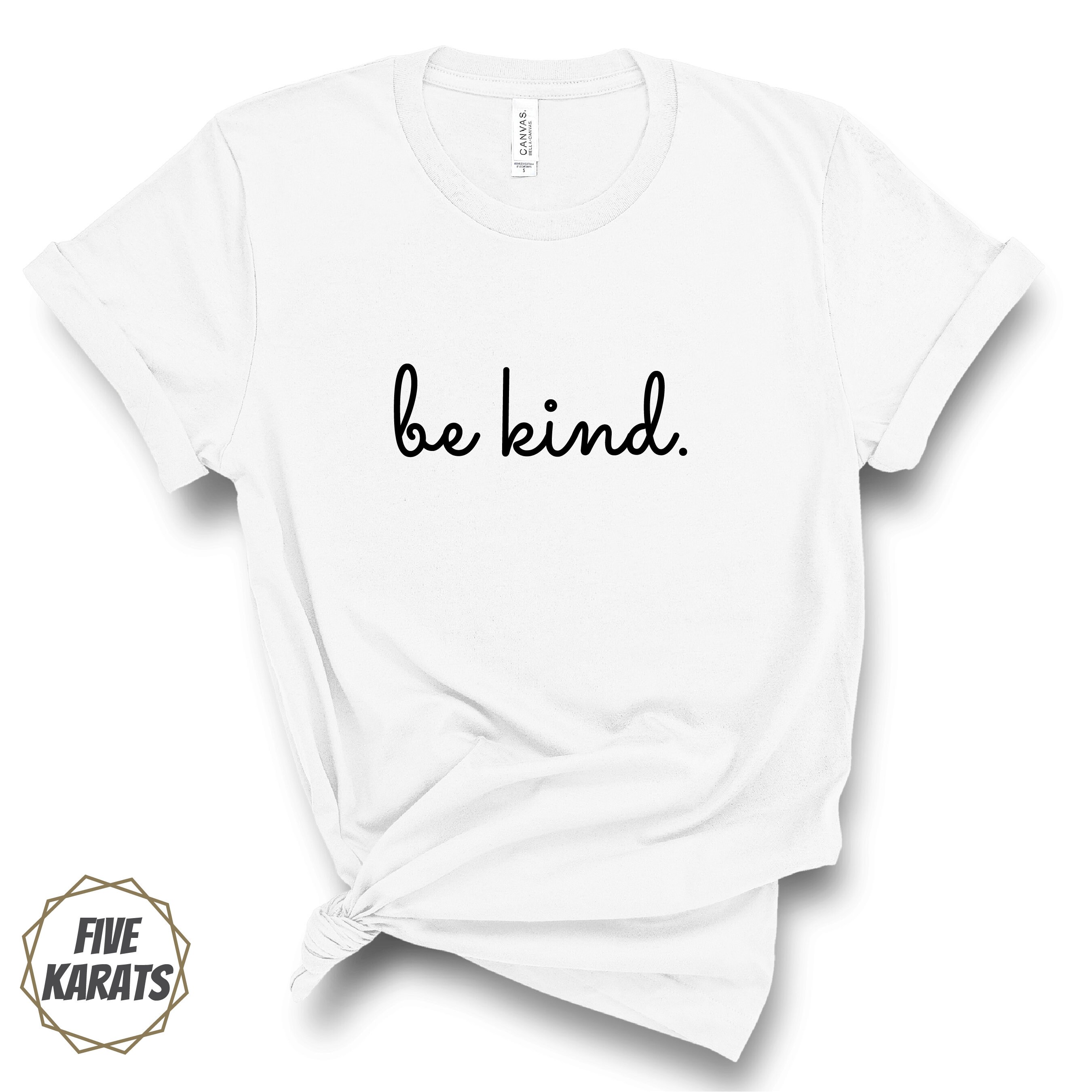 Be Kind Women s T shirt Cute T shirt Trendy T shirt Etsy