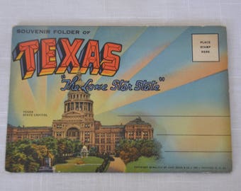 Texas postcards | Etsy