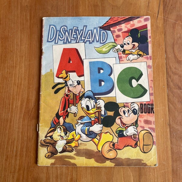Vintage Abc Book - Etsy
