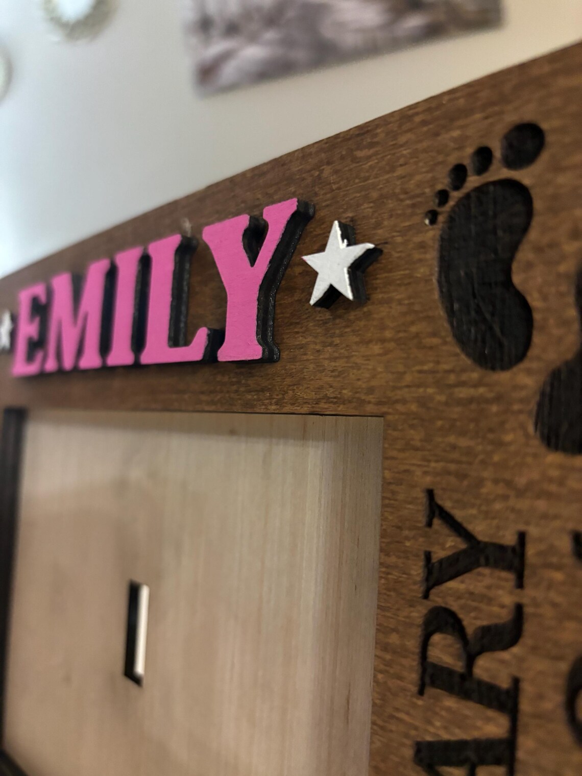 Personalized Baby Announcement Frames. - Etsy