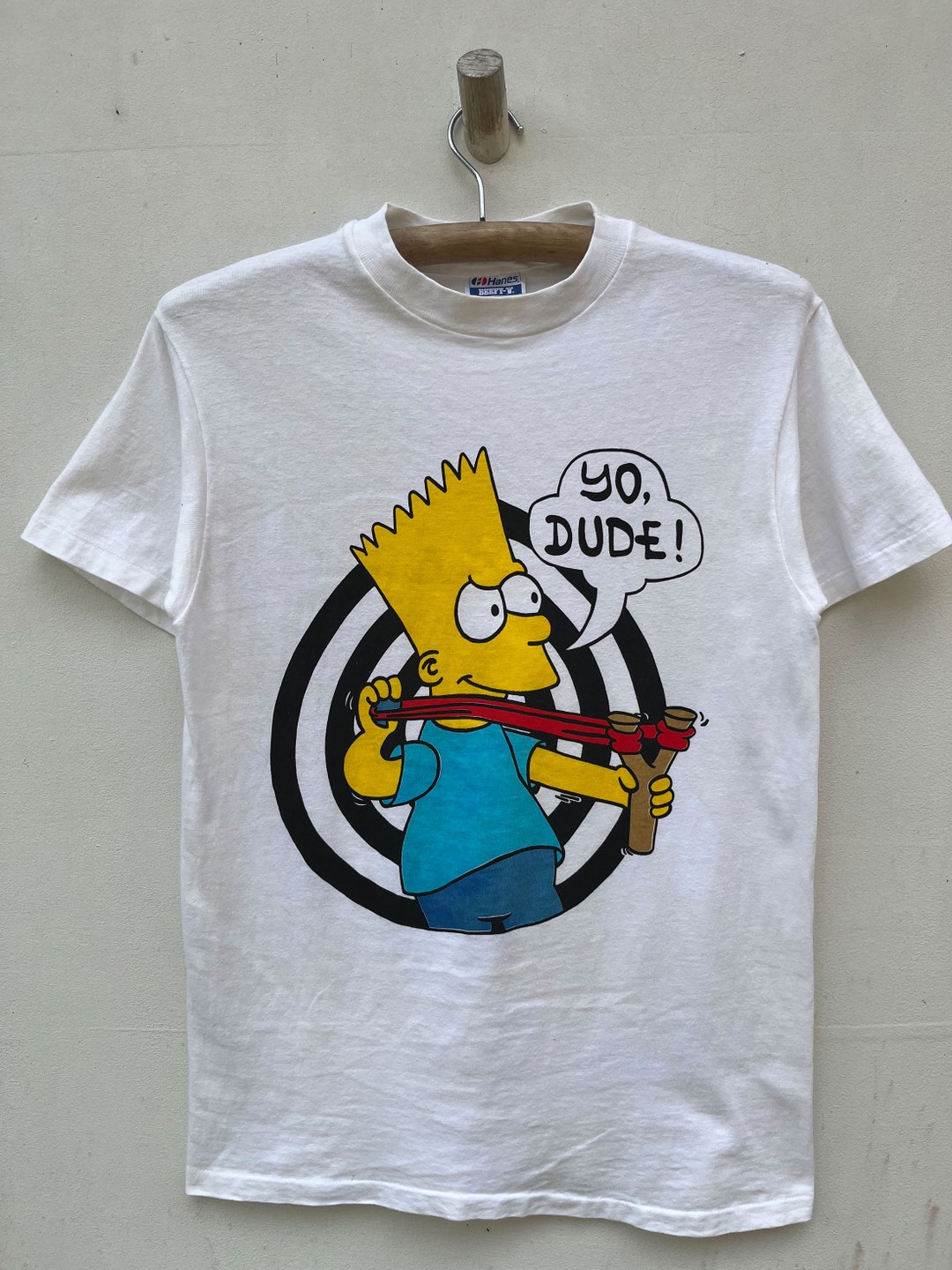 Vintage Hanes Bart Simpsons 90s 80s Single Stitching - Etsy