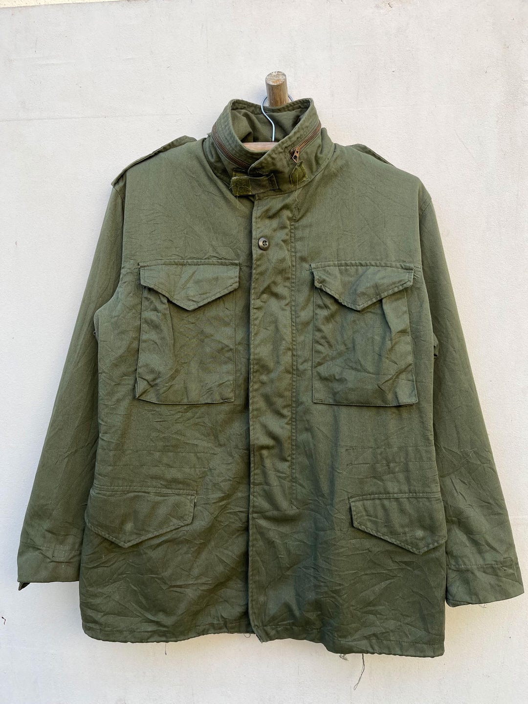 Vintage M65 Army Field Coat Parka Scovill Zipper - Etsy