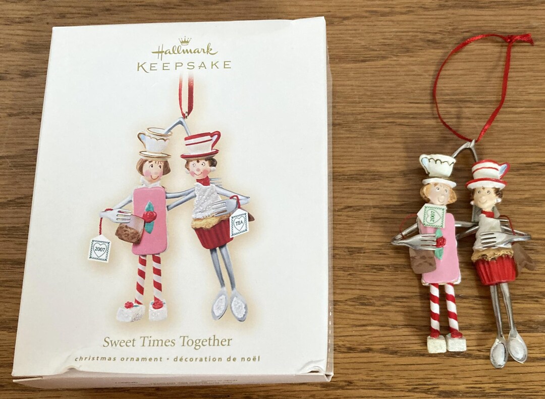 2007 HALLMARK "sweet Times Together" ORNAMENT CUTE! - Etsy