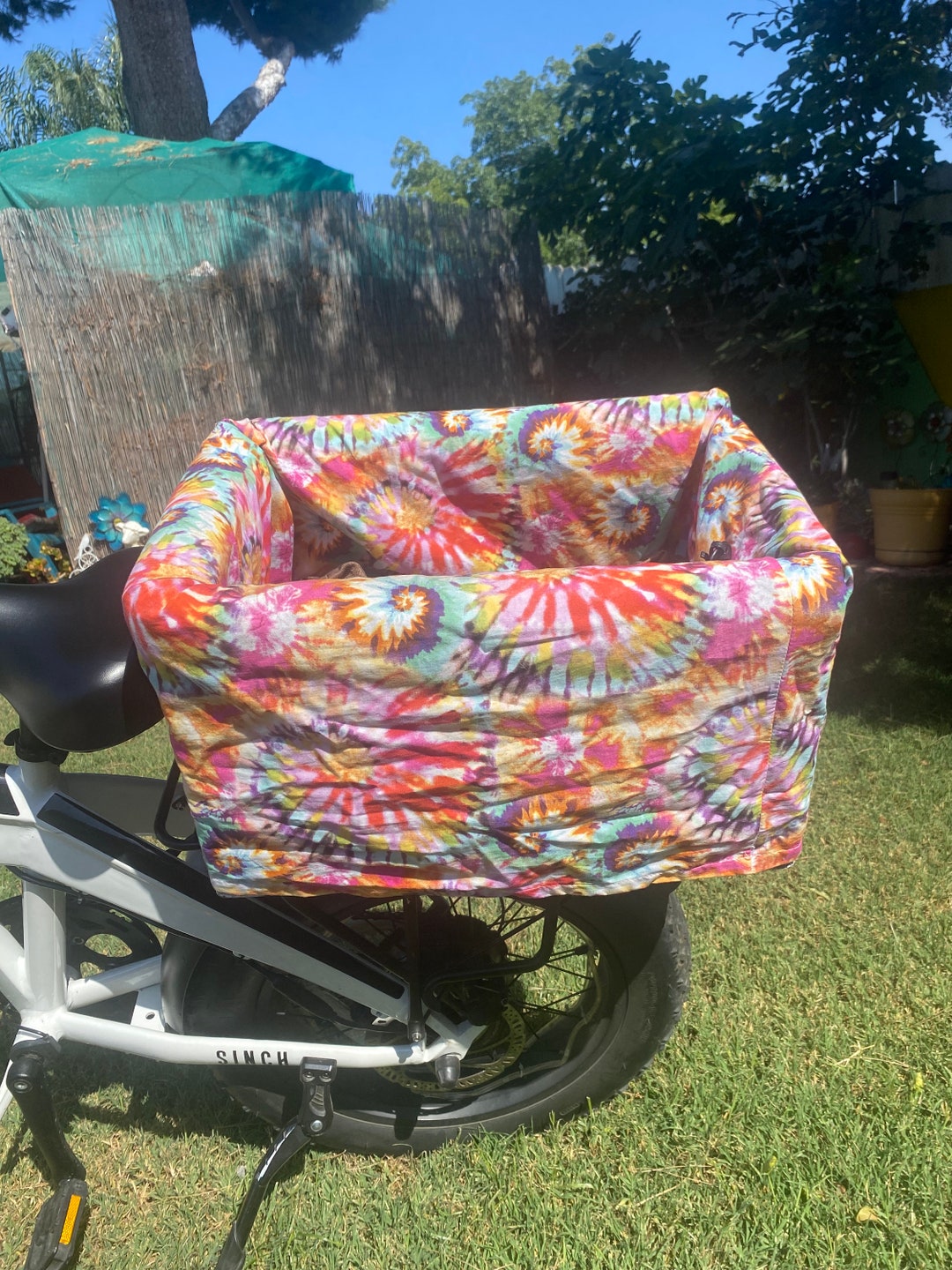 Milk Crate Cover for Bike - Etsy