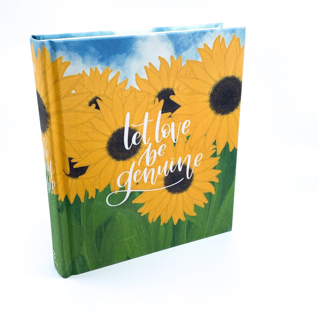 Sunflower ESV Journaling Bible - Etsy