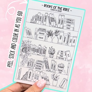 Books of the Bible Sticker - Etsy