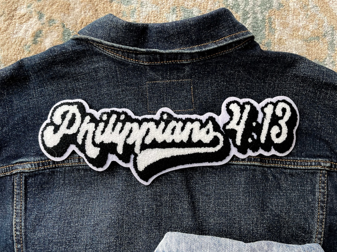 Philippians 4:13 Patch - Etsy