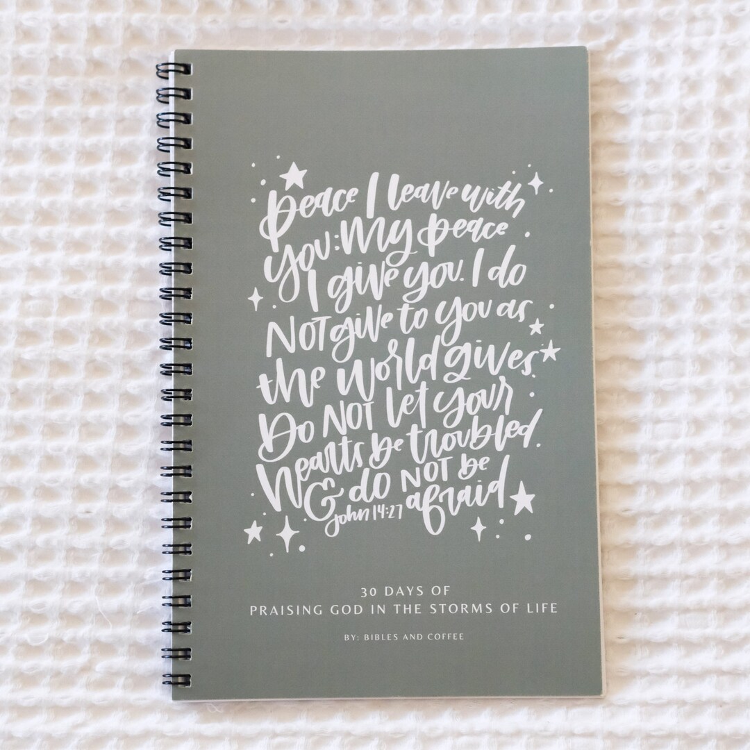 Praising God 30 Day Devotional Journal - Etsy