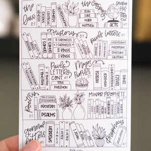 Books of the Bible Sticker - Etsy