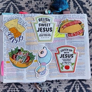 Jesus Food Puns Collection (6 Pack) - Etsy