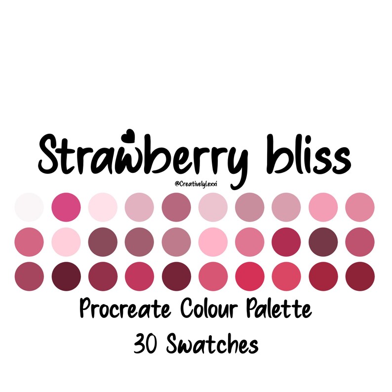 Procreate Color Palette, Procreate Swatches, Procreate Art, iPad ...