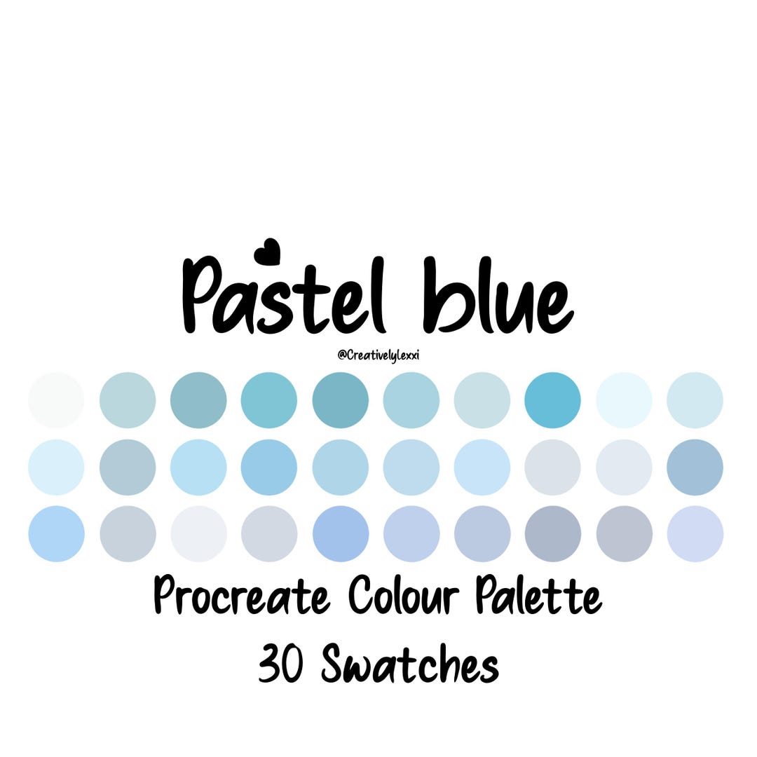 Procreate Color Palette Procreate Swatches Procreate Art Ipad Illustration Etsy