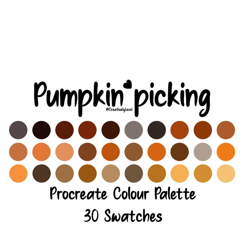 Procreate Color Palette Procreate Swatches Procreate Art Ipad Illustration Etsy