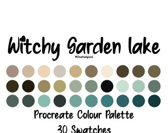 Procreate Color Palette, Procreate Swatches, Procreate Art, iPad ...