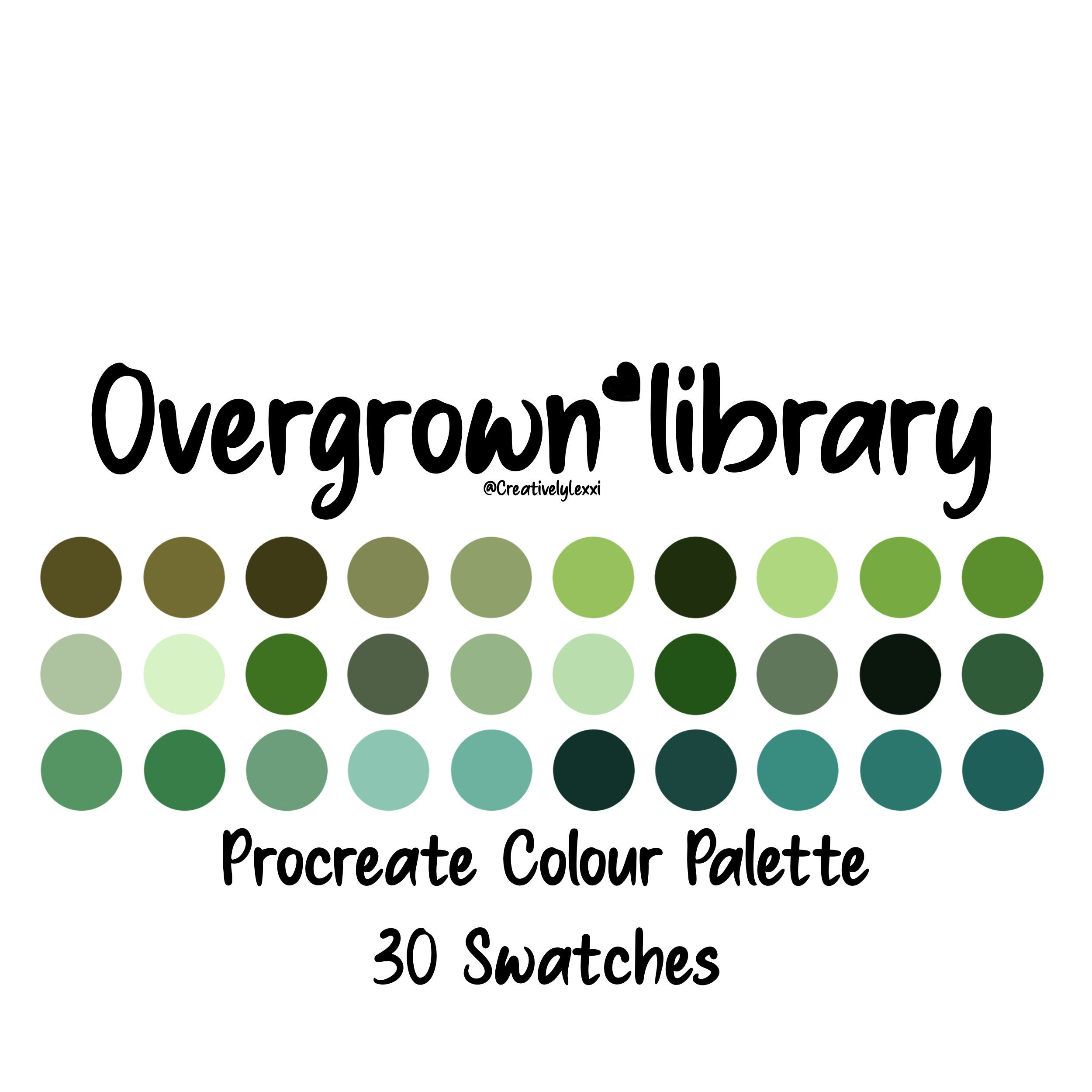 Procreate Color Palette Procreate Swatches Procreate Art Ipad Illustration Etsy