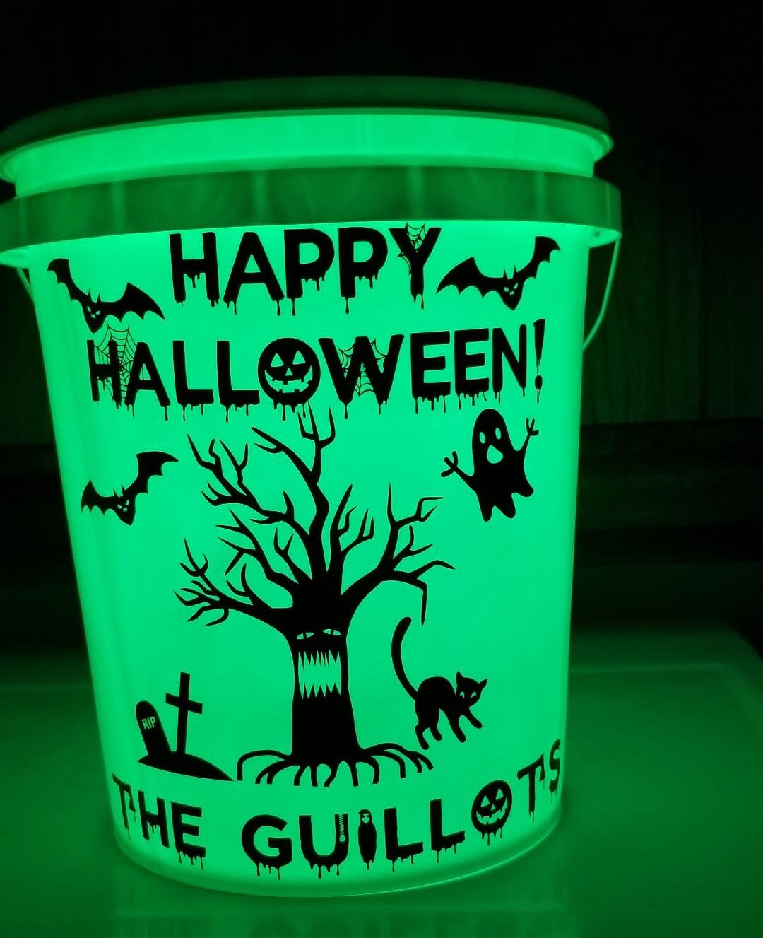 Halloween LED Buckets Camping Bucket Holiday Bucket. Outdoor - Etsy