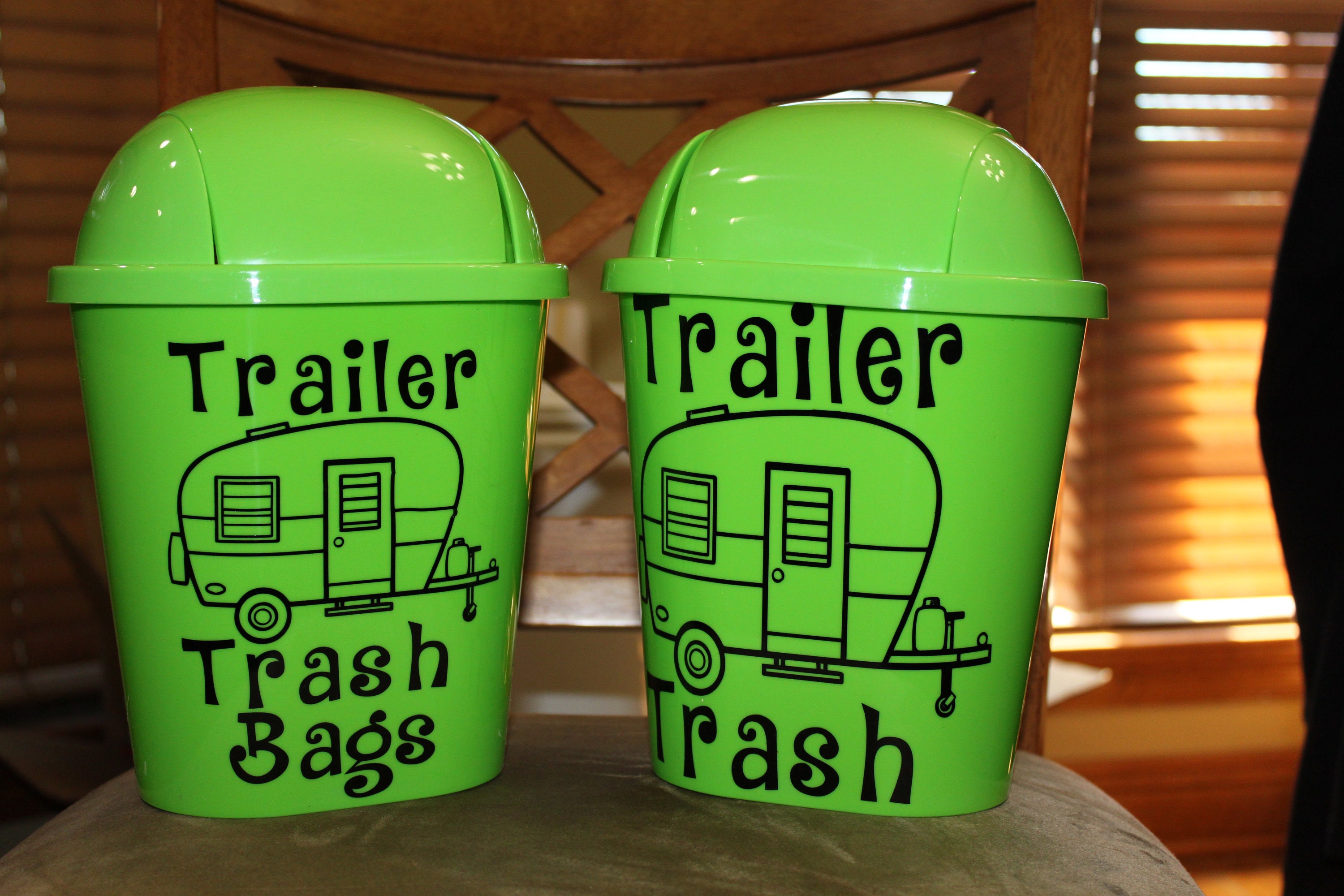 Camping Pail, Trash Pail, Trash Bag Pail, Trailer Trash - Etsy