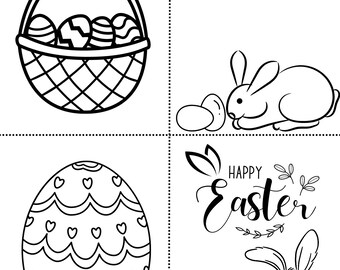 Mini Coloring Pages Fun - Etsy