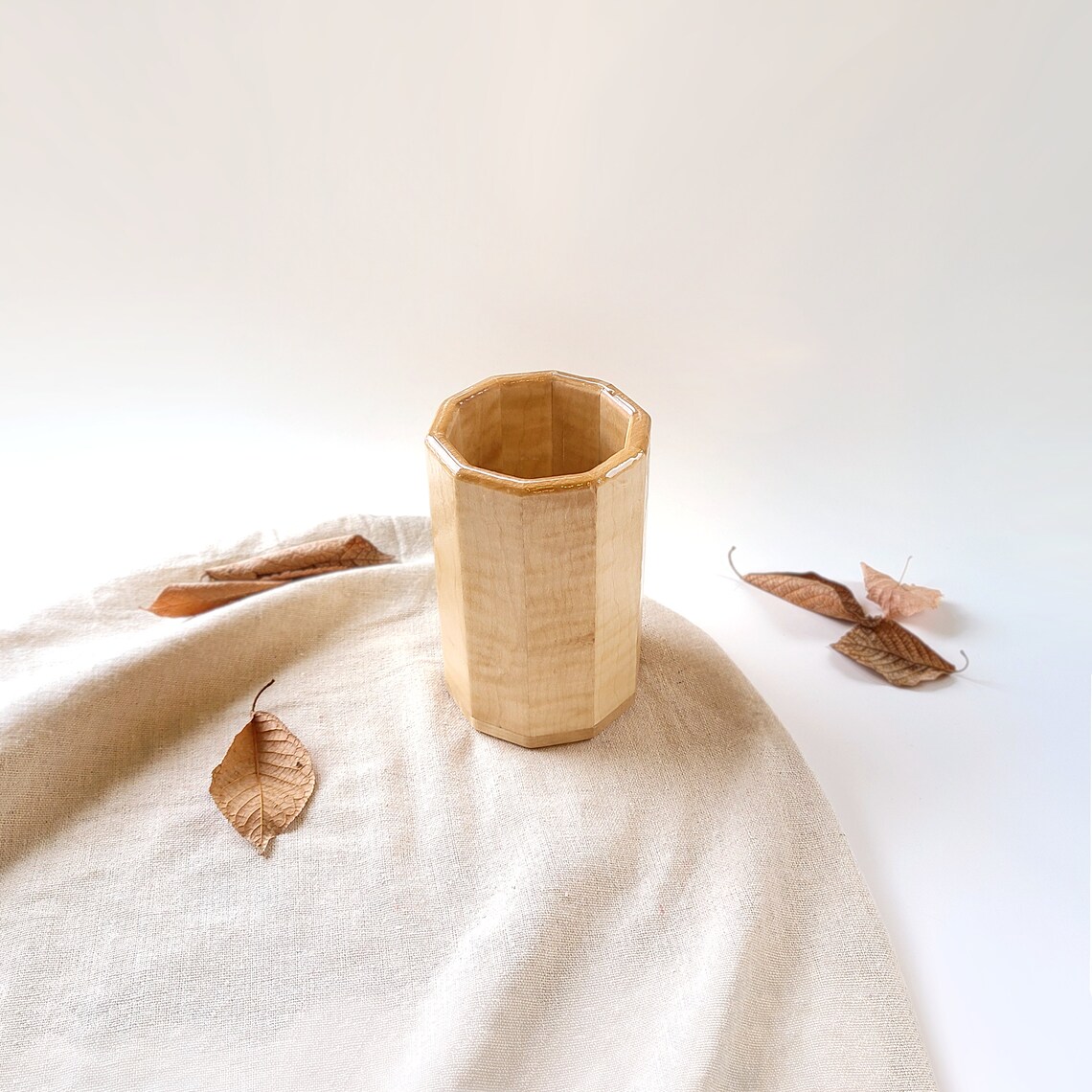 Curly Maple Wooden Mug Epic Chest Handcrafted - Etsy