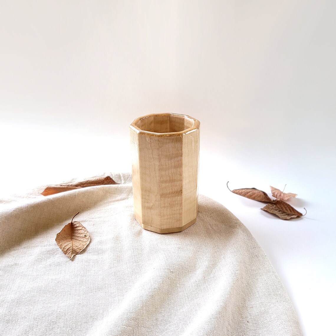 Curly Maple Wooden Mug Epic Chest Handcrafted - Etsy