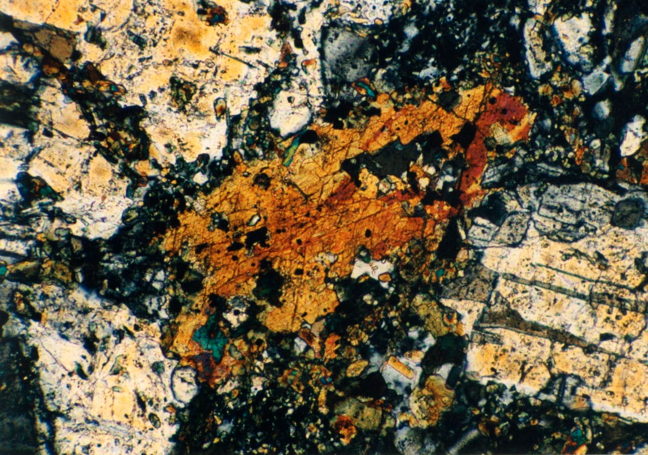 Mineral Thin Section Photography - Digital Prints on Canvas and Paper