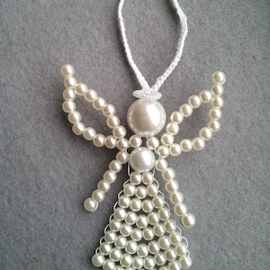 How to Make Beaded Angel, Beaded Angel Tutorial, English Beading ...