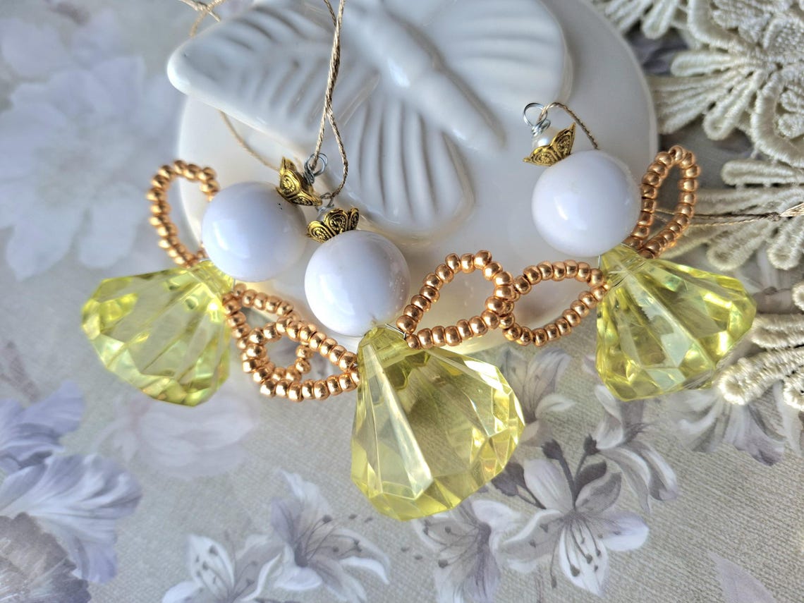 Memory Angel Ornament, Sun Catcher Angel, Gift Tag, Baby Shower Favor ...